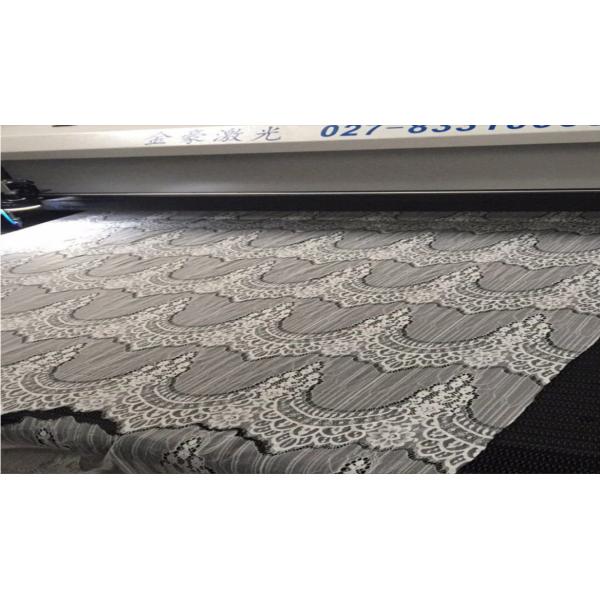 Quality 100% nylon lace Laser Cutting Machine for Knitted Lace Fabric Edges JHX-160100 S for sale