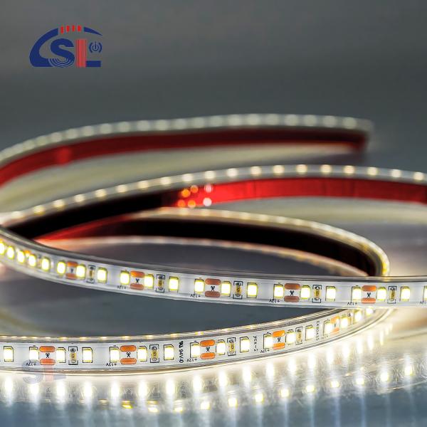 Quality Waterproof IP67 12V 24V LED Strip White Warm White 2835 120LEDs/m for Outdoor Garden Decor for sale
