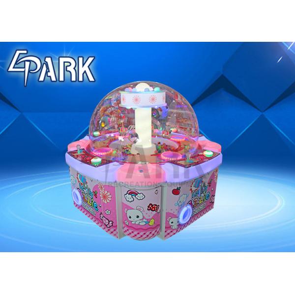 Quality Sweet Design Four People Redemption Game Machine / Candy Crane Machine for sale