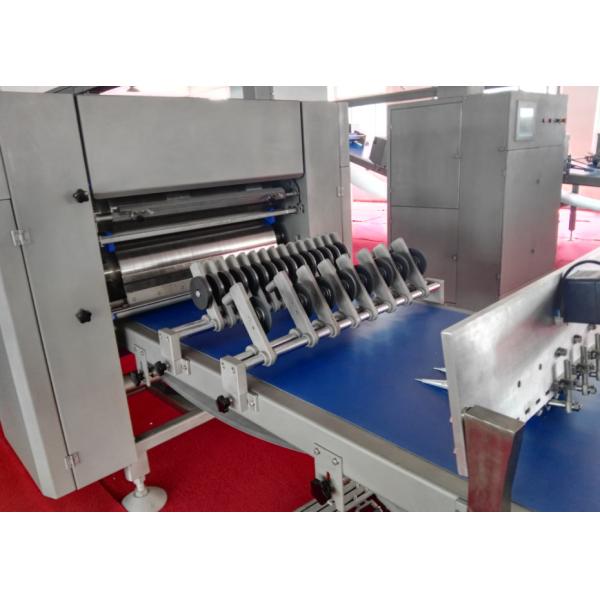 Quality 5 Rows Auto Feeding Pastry Production Line Different Fillings For Pastry Swirls for sale