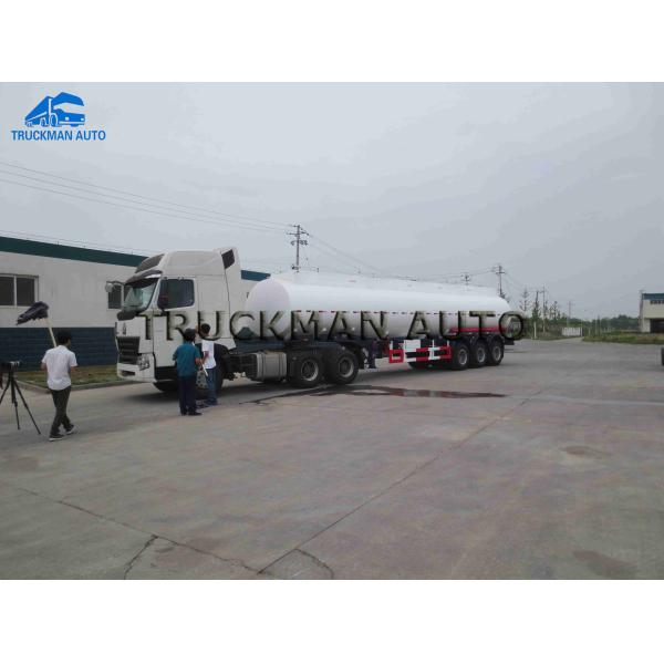 Quality ​50000 Liter 50m3 Tank Semi Trailer High Capacity With 3-8 Comdepartment for sale