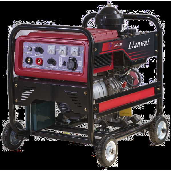 Quality 3kW 220V Engine Driven Arc Welder Diesel Welding Generator 210A for sale