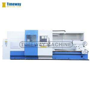Quality Metric 140 Spindle Taper Heavy Duty CNC Horizontal Lathe Machine AK-1250B torno for sale