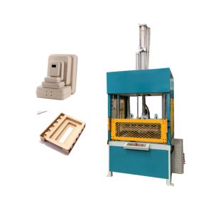 Quality Pulp Packaging Thermoforming Wet Pressing Machine Air Cylinder Driving for sale