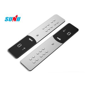 Quality Residential Elevator Lift Car Operating Panel , Lift Control Panel Metal Color for sale