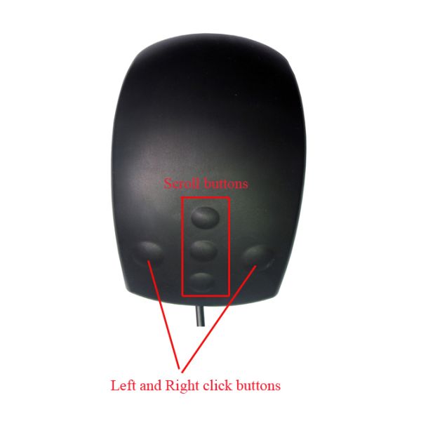 Quality Medical IP68 Waterproof Mouse USB2.0 Silicone With Handtouch Feel for sale