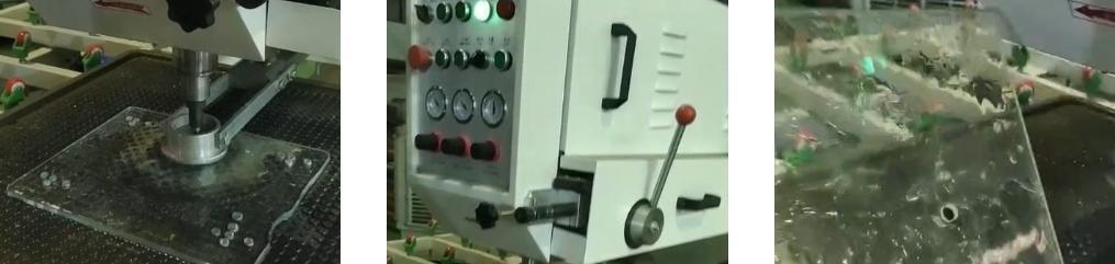 Automatic Glass Drilling Machine with Low Price in China