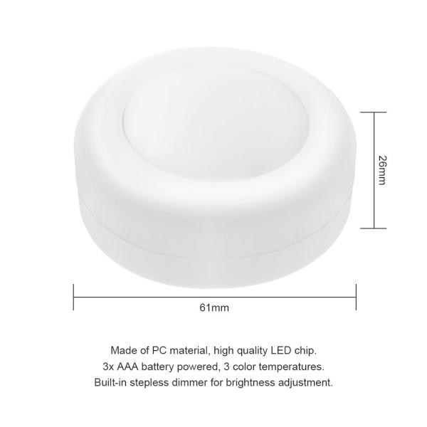 Quality Modern 61x26mm 0.5w Remote Control Under Cabinet Light for sale