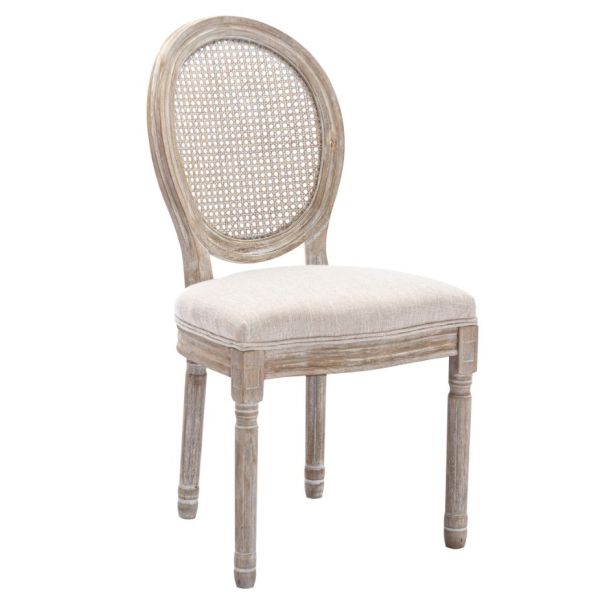 Quality Rubber Wood Frame Material Nordic Upholstery Banquet Louis Chair for Living Room Weddings for sale