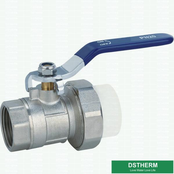 Quality Ppr Double Union Ball Valve Male Female for sale