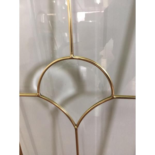Quality Custom Tempered Beveled Glass Panels , Hollow Clear Beveled Glass Panels for sale