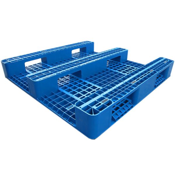 6 Runners Recycled Plastic Pallets HDPE PP Euro Grid Pallet from China ...