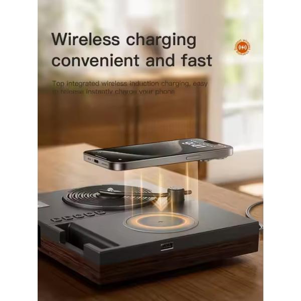 Quality Smart Wireless Charging Bluetooth Speaker 3 In 1 Fragrance Machine 9V for sale