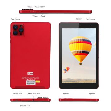 Quality C idea 8 Inch Android Tablet PC With Android 12 OS Quad Core CPU 6GB RAM 512GB for sale
