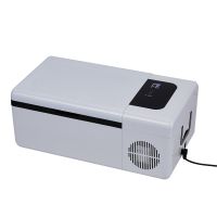 Quality Portable Mini Car Fridge 15L AC DC Electric Freezer Compressor for Truck and for sale