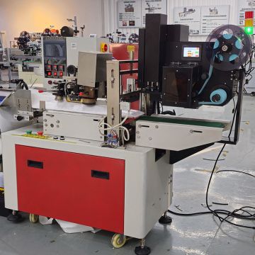 Quality Real Time Printer and Motor Core Components Applied Bubble Bag Packing Labeling for sale