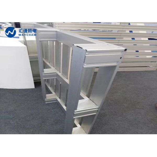 Quality 3000Ibs Load 6061-T6 Aluminium Pallet CNC Milling Components Customized for sale