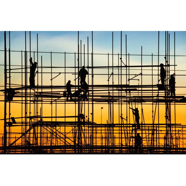 Quality Pre Galvanized Walk Through Frame Scaffolding Safety Stability For Construction for sale