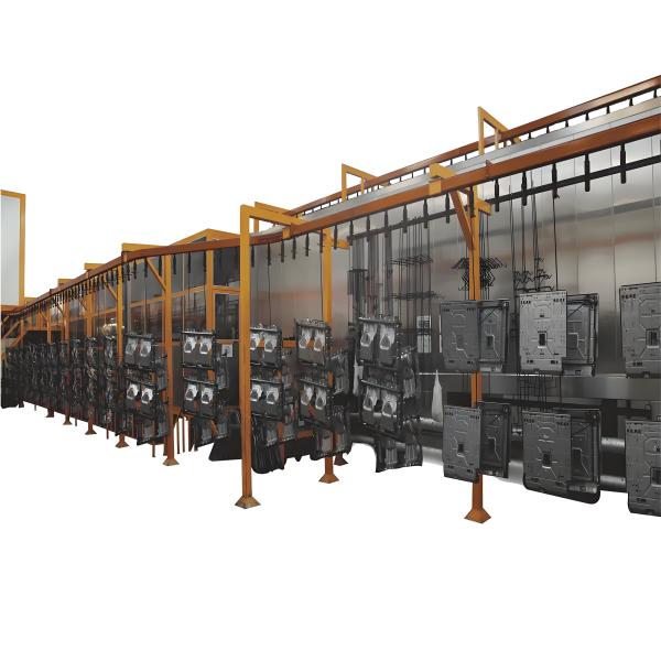Quality Application Of Electrophoretic Coating Lines In the Hardware Industry for sale