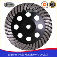 Quality Turbo Concrete Grinding Wheel Stone / Hard Granite / Hard Brick Diamond Grinding for sale