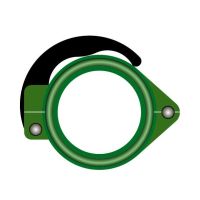 Quality Green 150mm Snap Couplings Chemicals Resistant Custom Molded Gaskets for sale