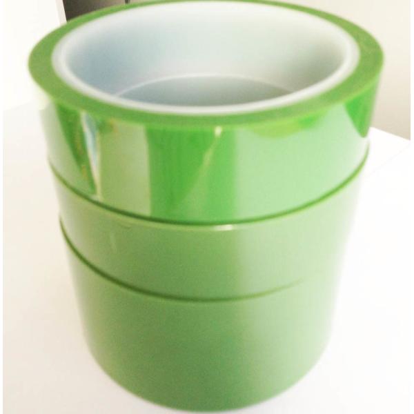 Quality High Temp PET Silicone Tape 180 Degree Spraying Protection 33M / 66M Length for sale