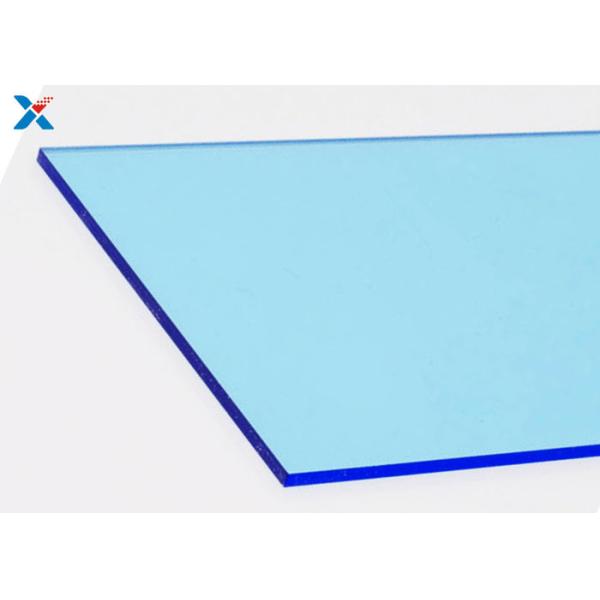 Quality Light Blue Translucent Acrylic Sheet For Clear Greenhouse Panels for sale