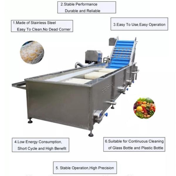 Quality Brush Roller Fruit And Vegetable Processing Machine For Michelin Starred for sale