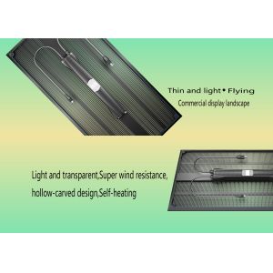 Quality Facade Mesh Transparent Led Screen Wall Outdoor 32768pixel/Sqm for sale
