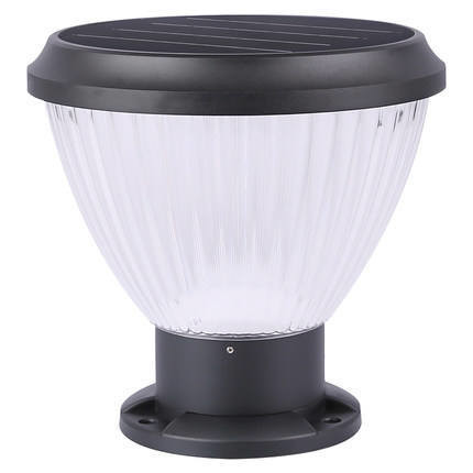 Quality Solar Garden Lights Pillar Gate LED Light for Garden Landscape Courtyard Decoration for sale