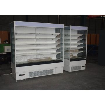 Quality R290 Open Chiller Cabinet With Top CANOPY Height 2000mm Series Plug In Type for sale