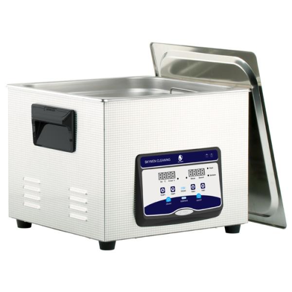 Quality Large Sensitive Benchtop Ultrasonic Cleaner , Ultrasonic Bath Cleaner 15L for sale