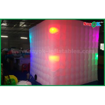 Quality Inflatable Tent Different Color Light Inflatable Photo Booth / Portable for sale