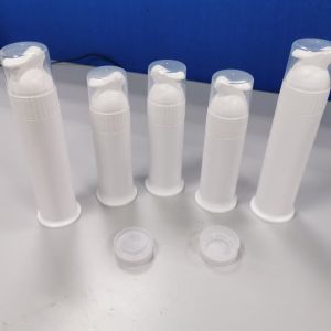 Quality Dosed Dispensing Food Grade PP Airless Toothpaste Pump Bottle Custom Logo for sale