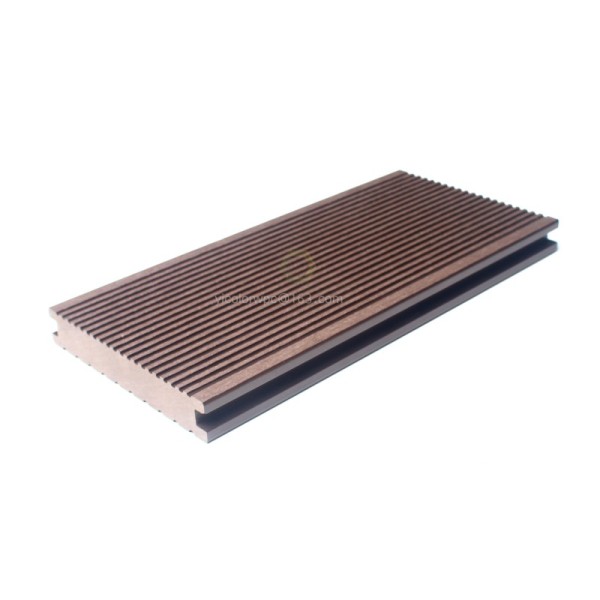Quality Solid Outdoor 140x25mm Wood Plastic Composite Decking Board 140x25 Floor Decking for sale