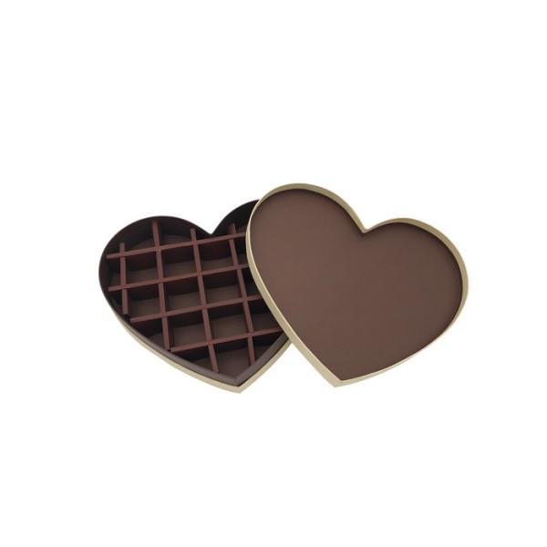 Quality Valentine'S Day Heart Shaped Boxes For Chocolates , Chocolate Candy Box for sale