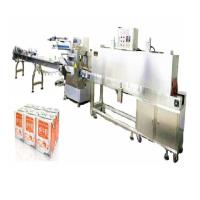 Quality PE Bottle Automated Packaging Line Tetra Milk Automatic Feeding Line for sale