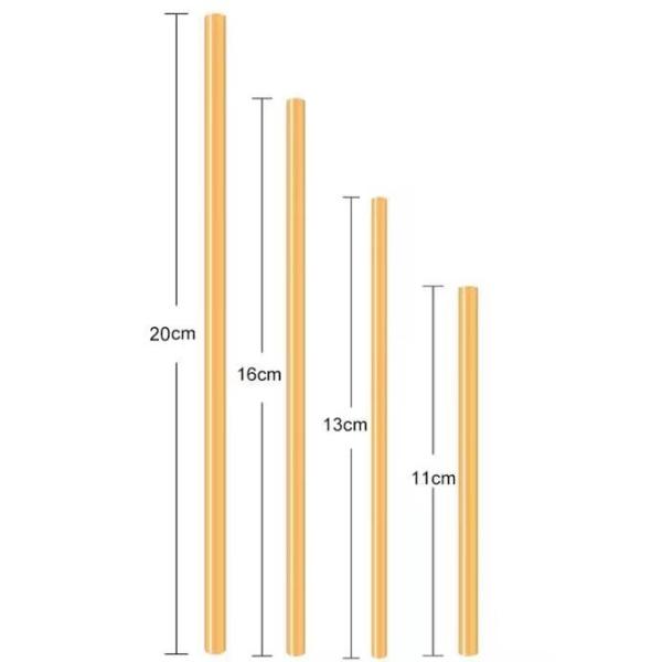 Quality Biodegradable Bamboo Natural Drinking Straws For Coffee Cold Drinking for sale