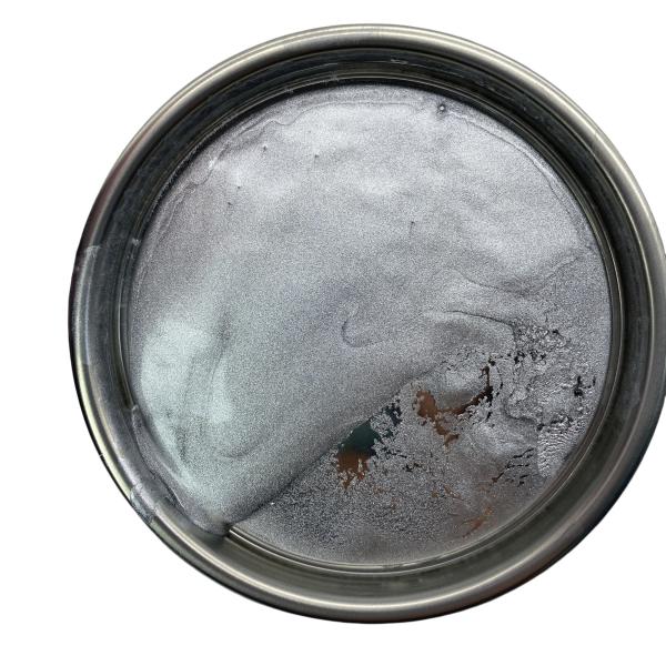 Quality M136 1K Medium Bright Silver Auto Paint Metallic Silver Car Paint Smooth Finish for sale