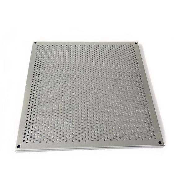 Quality Width 1m Perforated Mesh Sheet , Decorative Perforated Sheet Metal 3mm Hole for sale
