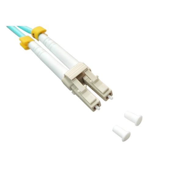 Quality OM3 Multimode Fiber Patch Cord LC UPC Connector 0 . 9 / 2MM Diameter for sale