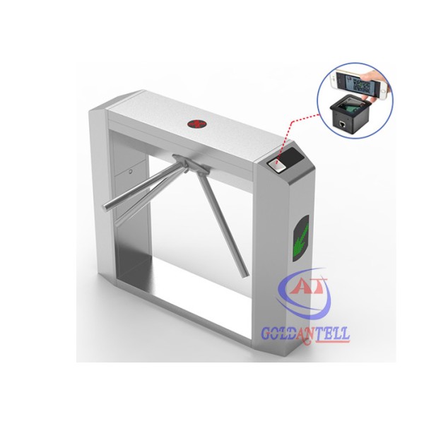 Quality Dual QR Code NFC Access Control Turnstile with LED Guidance High-Precision Anti for sale