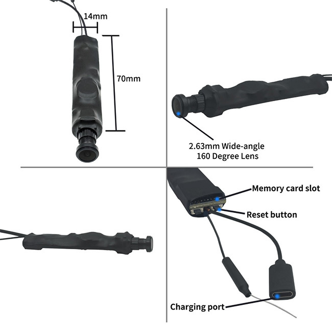 HCW-CM183 WiFi Camera Module - Side View