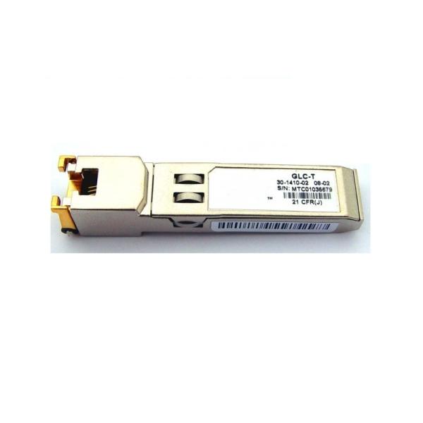 Quality Cisco Network SFP Module GLC-T Copper Interface For Short Distance Rack for sale