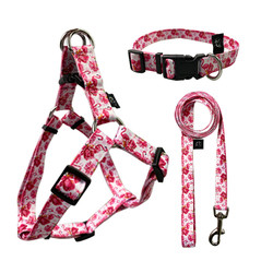 Quality Custom Logo Hunter Dog Leashes Cute Soft Flamingo Style Polyester for sale