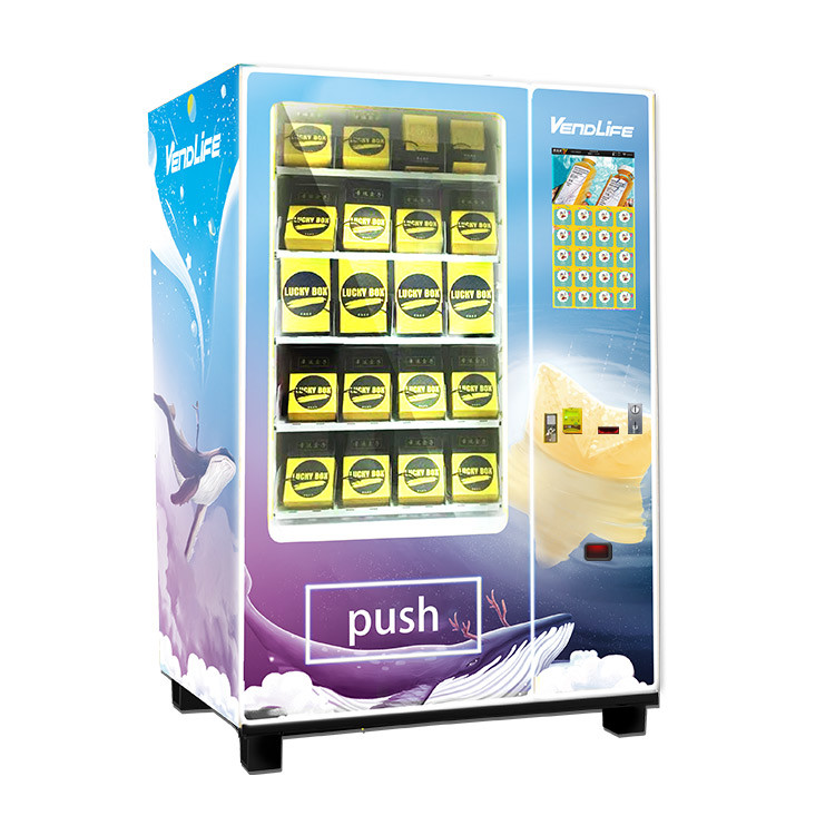 Quality 110V Lash Vending Machine Vendors MDB System Alipay Payment Supported for sale