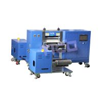 Quality Roll to Roll Heating Hydraulic Calendering Machine with Winding & Unwinding for sale