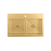 Quality Stainless Steel 304 18 Gauge Kitchen Workstation Sink Residential Over Mounted for sale
