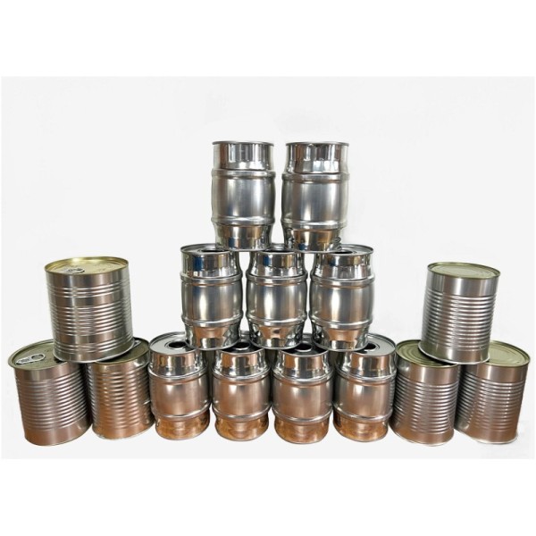 Quality Custom Packing Milk Powder Can Oil Tin Can Food Can With Plastic Cap 0.25mm Thickness for sale