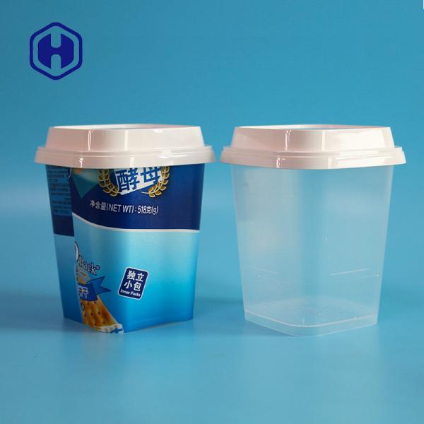 Quality Mold Label Ice Cream Dairy 22OZ IML Plastic Containers for sale